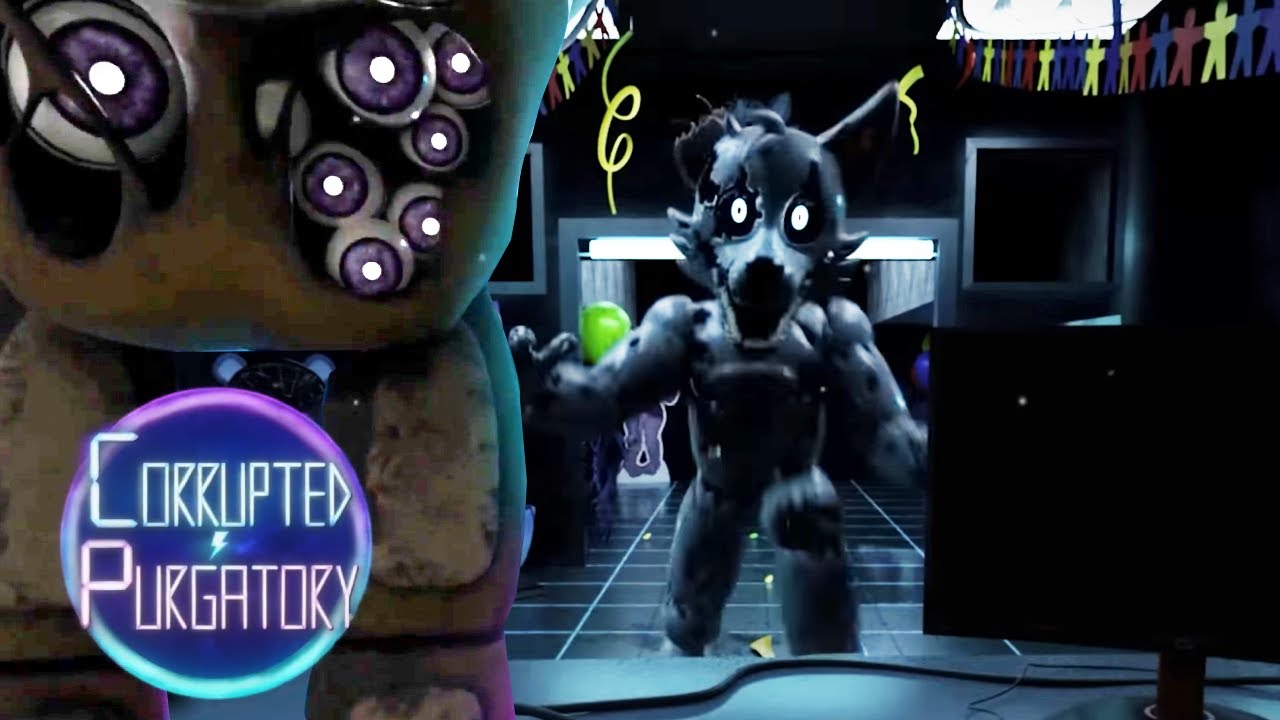In this FNaF UCN Fan Game SpringTrap becomes a SPIDER! Corrupted ...