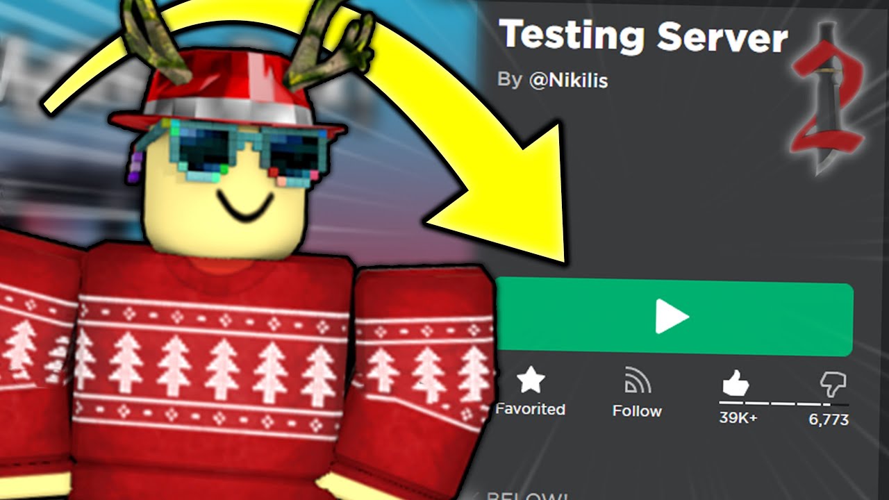 The MM2 TESTING SERVER is BACK for CHRISTMAS!!! - YouTube
