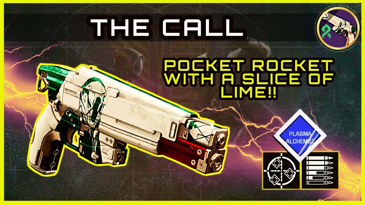 Destiny 2:THE CALL - BRAND NEW ROCKET SIDEARM! PVE REVIEW! - YouTube