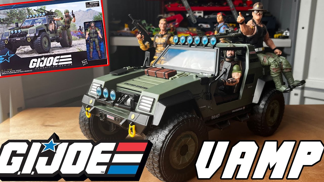 Llegó el VAMP de GI Joe Classified Series - YouTube
