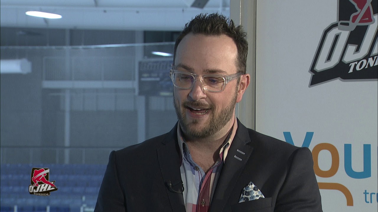 OJHL Rinkside Guest Jason Tryfon - YouTube
