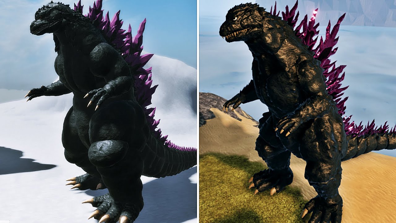 Project Kaiju 4.0 &Kaiju Universe Millennium Godzilla Comparıson ...