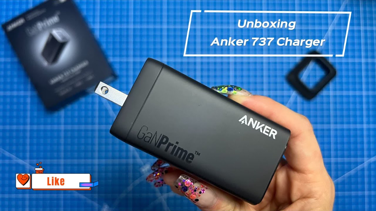 Unboxing the Anker 737 Charger with GaNPrime (120W) 🔋 - YouTube