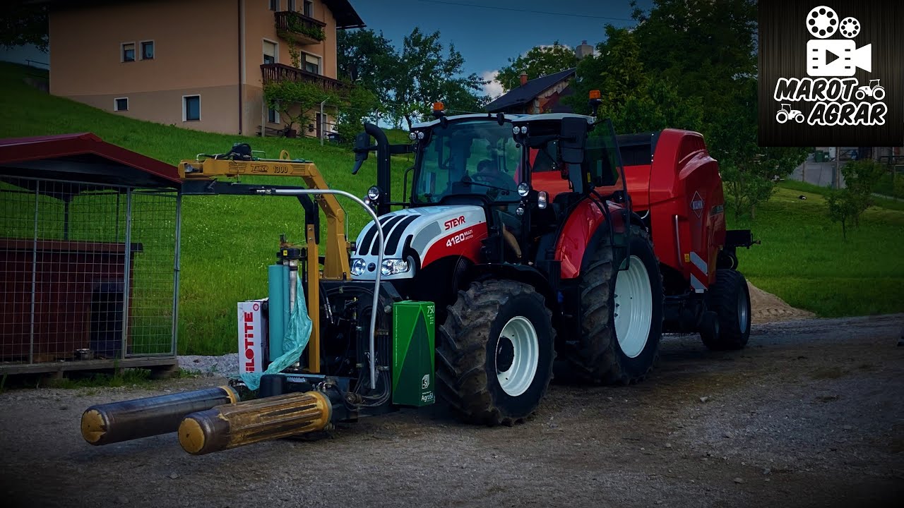 Steyr 4120 Multi | 2021 | Kulman - YouTube