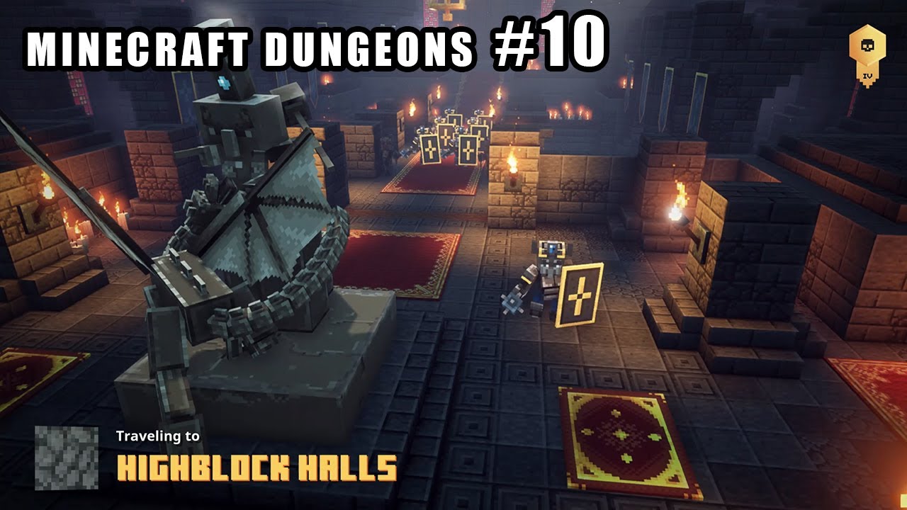 MINECRAFT DUNGEONS Gameplay Walkthrough Episode 10 [1080p 60FPS PS4 PRO ...