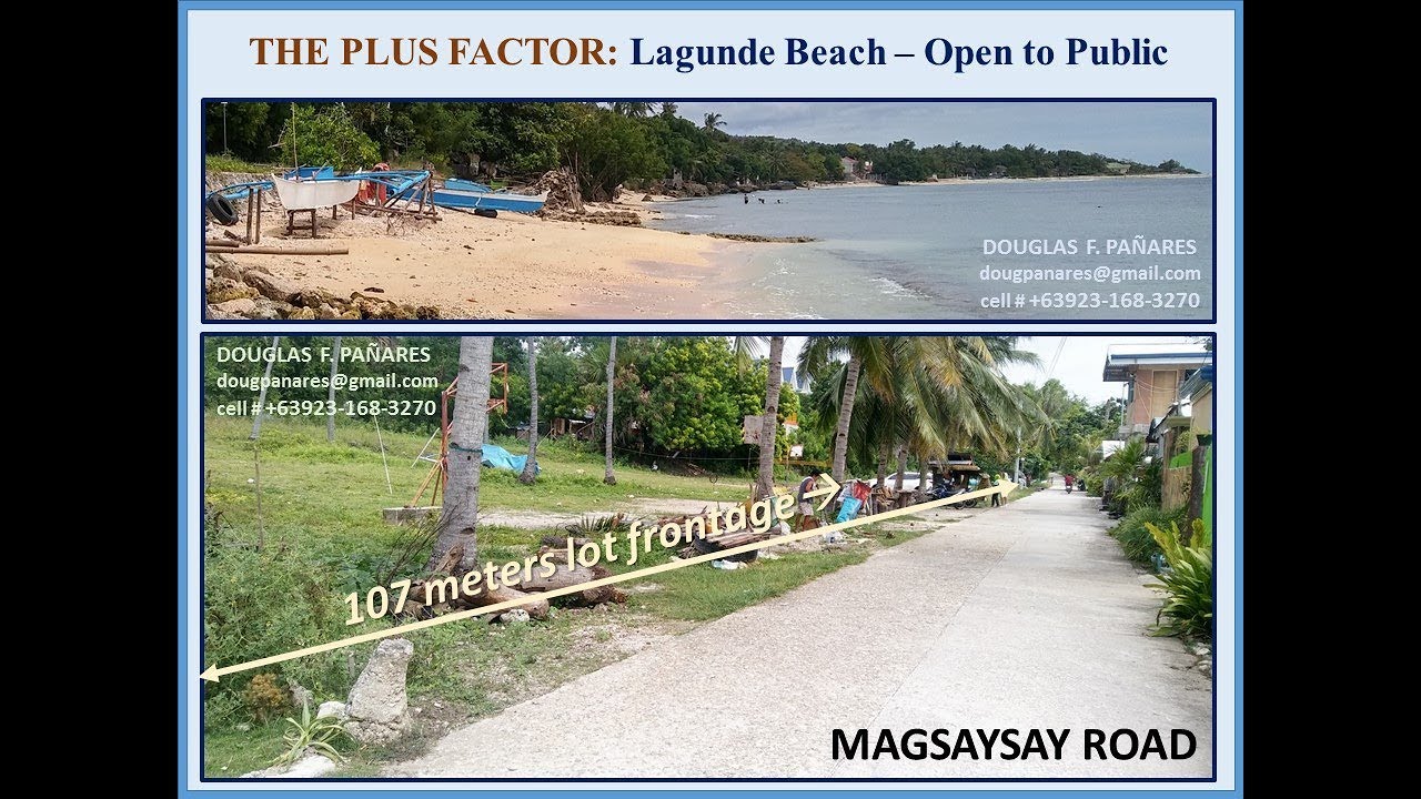Lagunde Seaside Lot at Oslob Cebu - YouTube