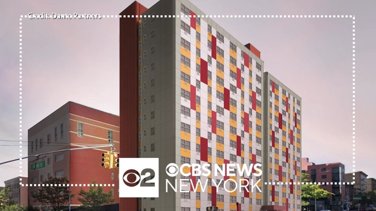 Renovations transform trio of NYCHA towers in Washington Heights - YouTube