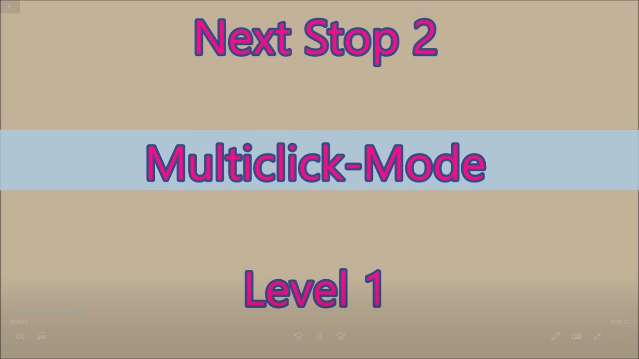 Next Stop 2 Level 1 - YouTube