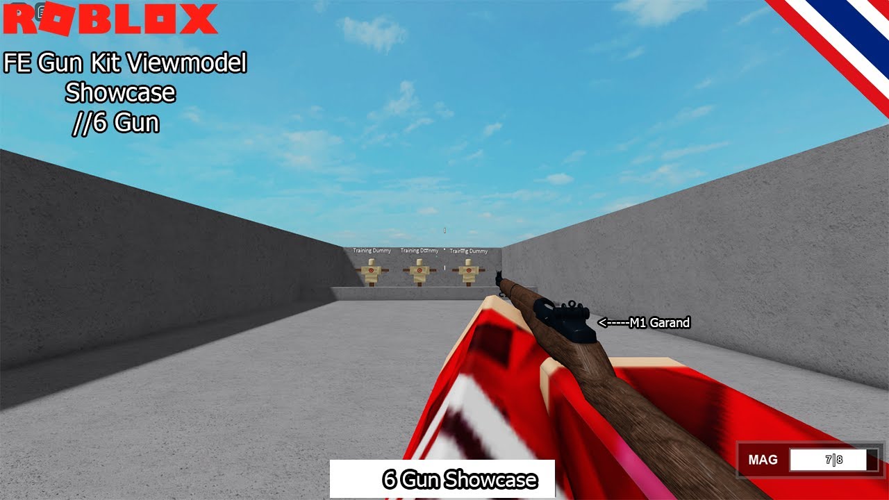 [Roblox] FE Gun Kit Viewmodel Showcase 2021 - YouTube