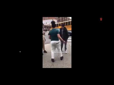 bully gets jumped buy crip gang - YouTube