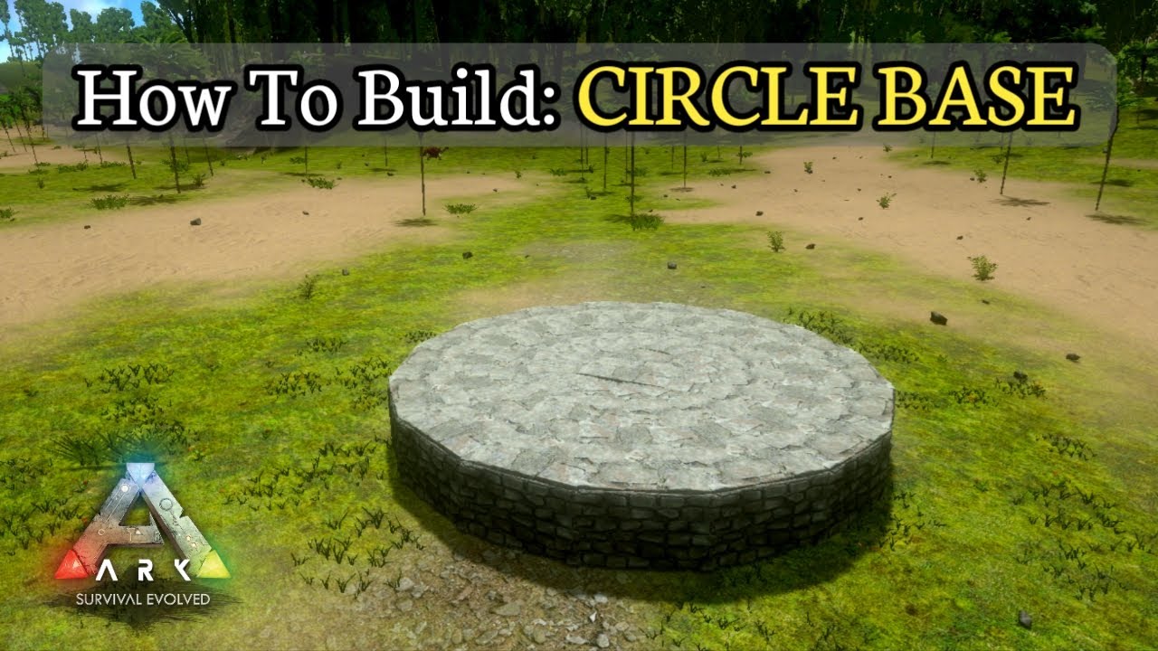 How To Build Circle Base | Ark Mobile - YouTube