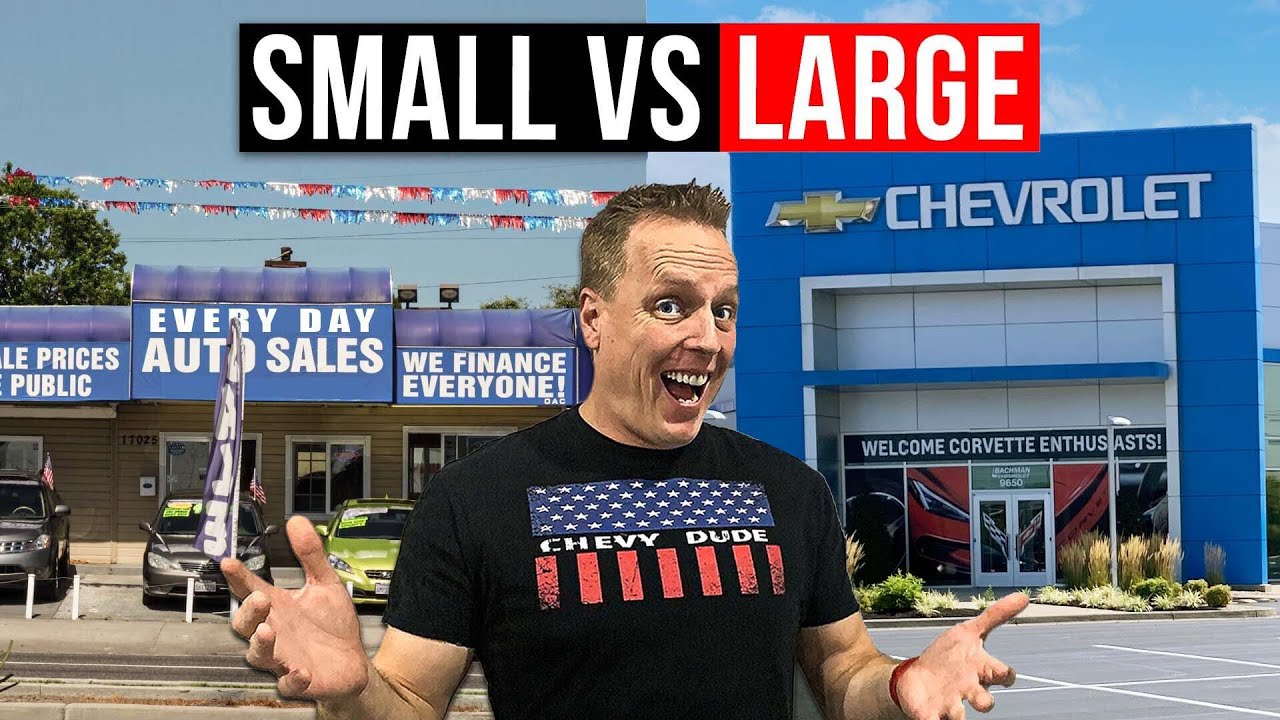 Does Dealer size matter to get the best deal? - YouTube
