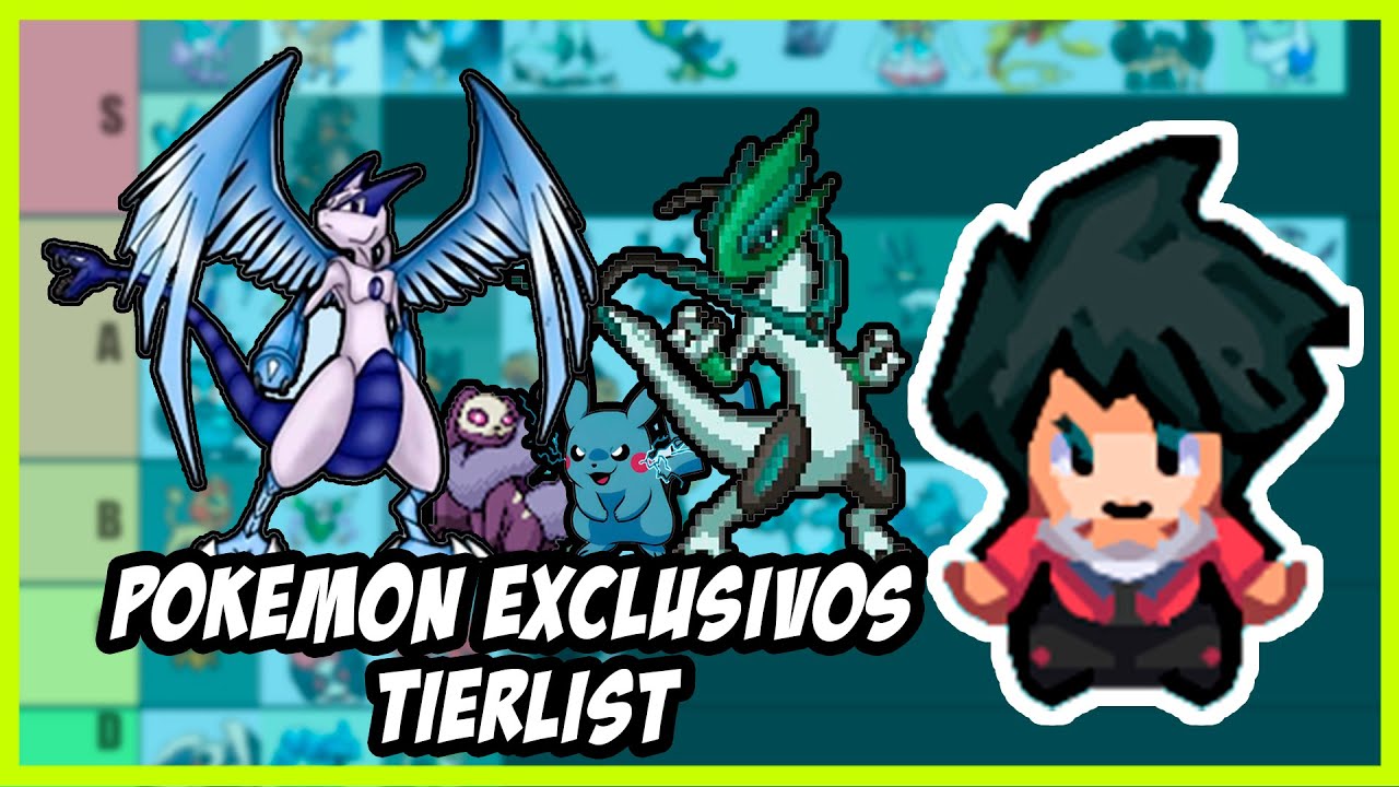 TierList de Los Pokémon EXCLUSIVOS de Pokémon Reloaded The Last Beta ...