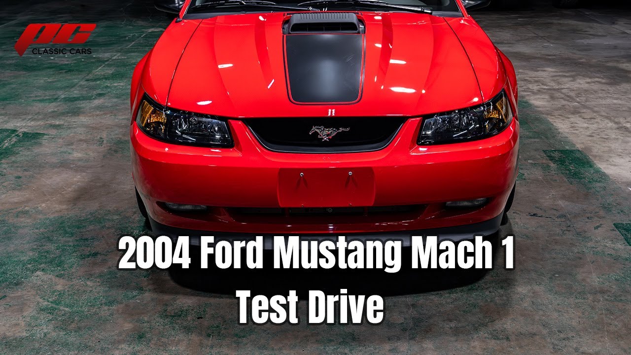 *SOLD* 2004 Ford Mustang Mach 1 Test Drive-4.6-5 Speed-22K Miles - YouTube