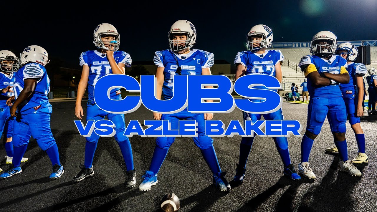 White Settlement 6th Grade Cubs VS Azle Baker | Youth Football - YouTube