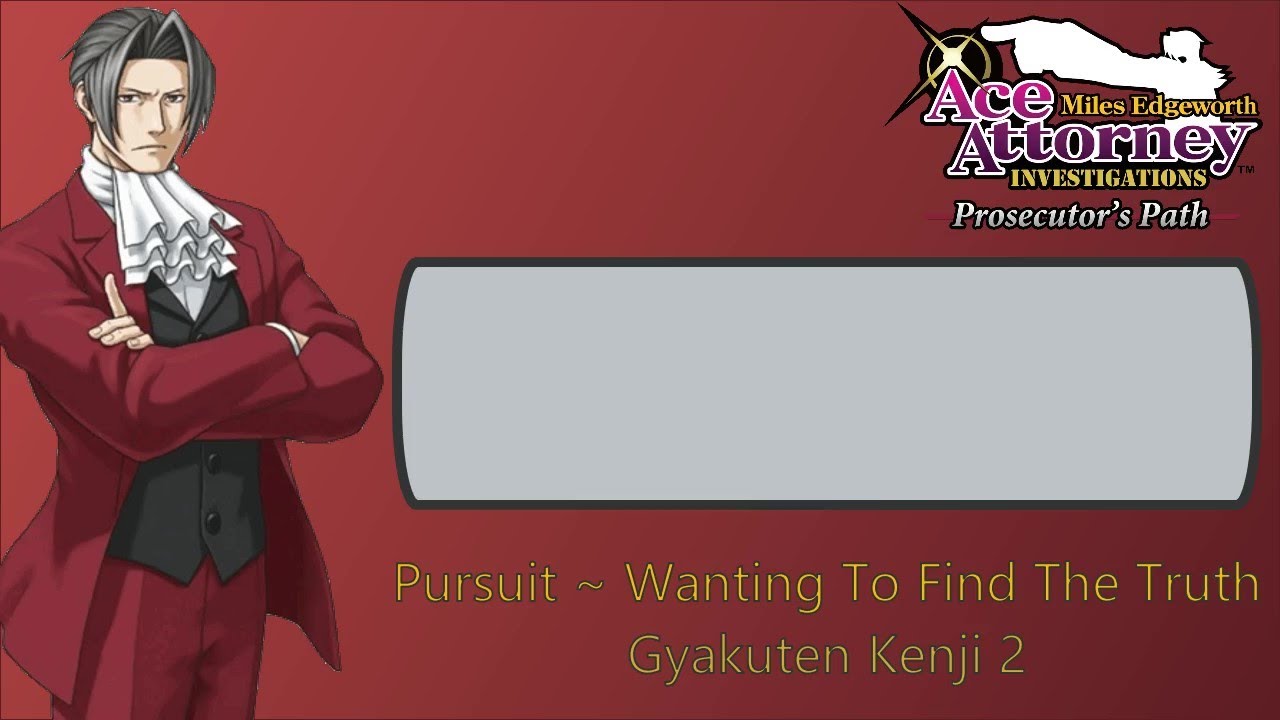 Gyakuten Kenji 2 - Pursuit ~ Wanting To Find The Truth [Cover] - YouTube