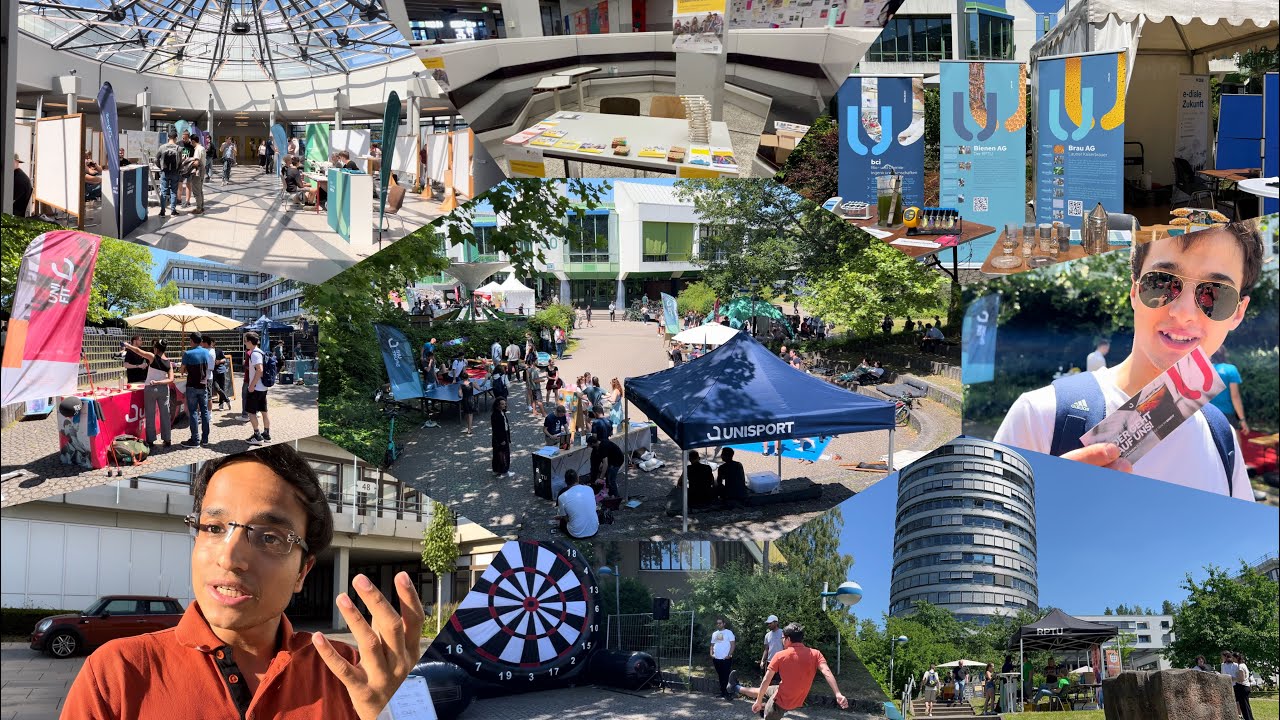 German Public University 🇩🇪 Studieninfotag - Info Day about RPTU ...