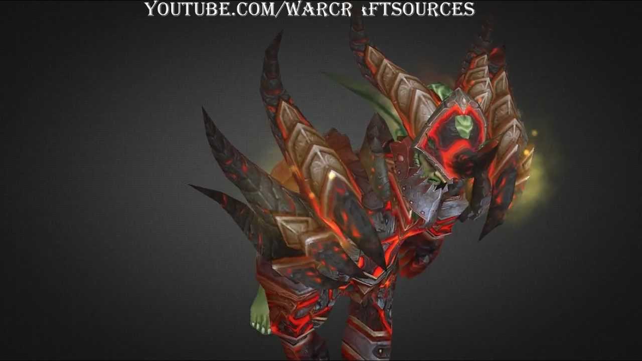 Night Elf Warrior Tier 13 armor set - T13 - Colossal Dragonplate ...