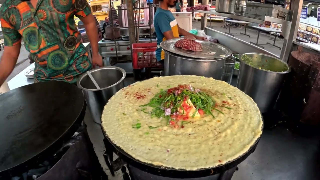 GHOTALA Dosa with Loads Of Butter & Cheese 🤤 | Manek Chowk | # ...