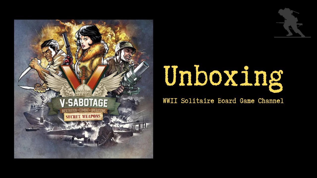 V-Sabotage: Secret Weapons - Unboxing - YouTube