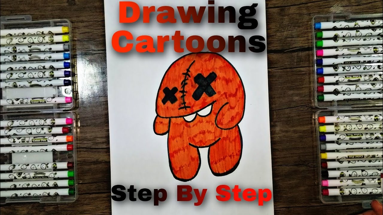 Drawing Cartoons . Step By Step - YouTube