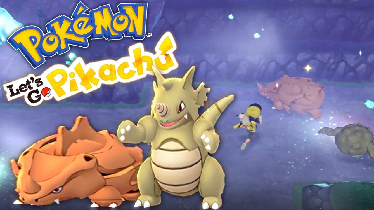 Shiny Rihorn in der Azuria-Höhle! / Shiny Rizeros - Pokémon: Let's Go ...