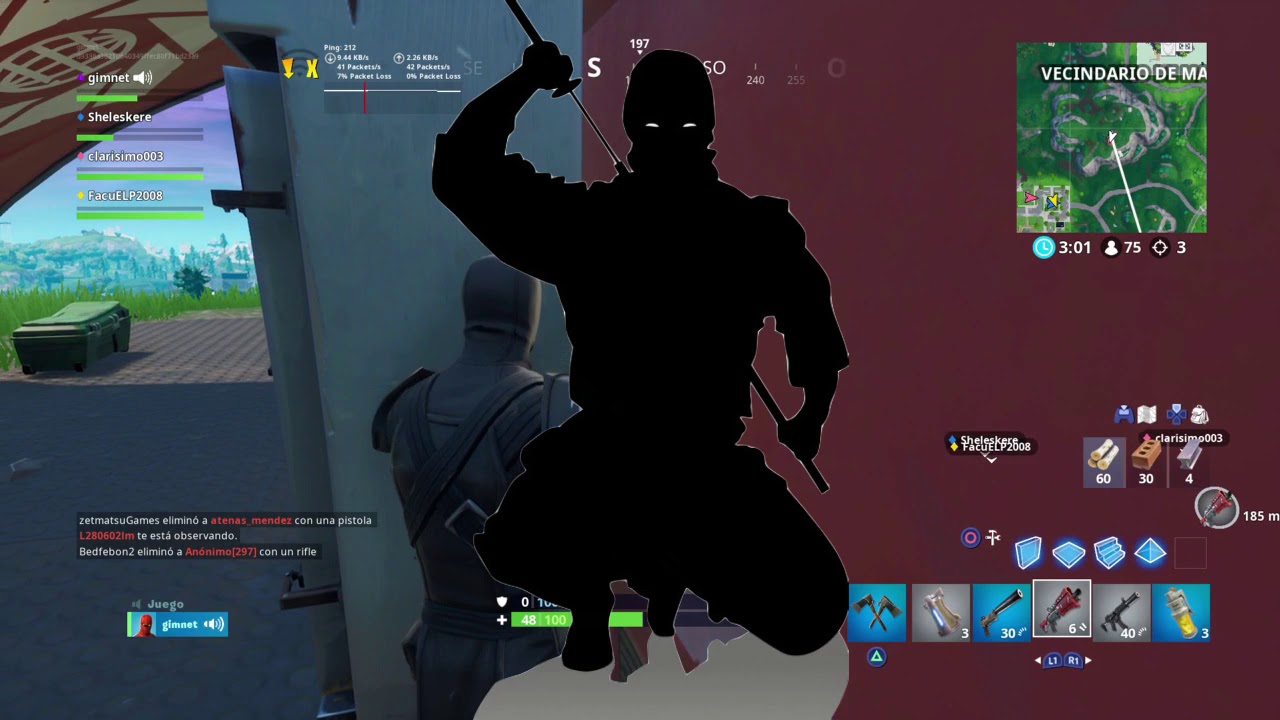 Ghost in fortnite - YouTube