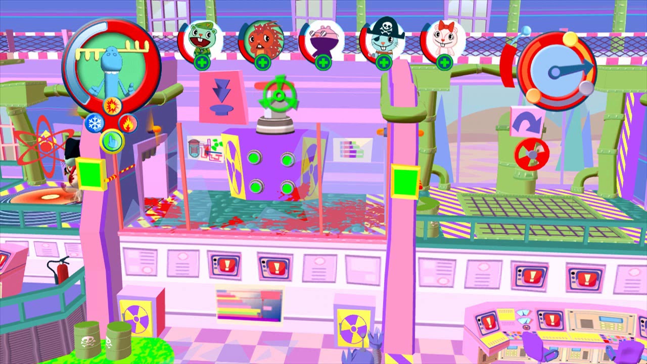 Let's Play Happy Tree Friends False Alarm Episode 4 Three Worlds in One ...