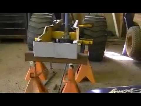 Cub Cadet puller build 2 - YouTube