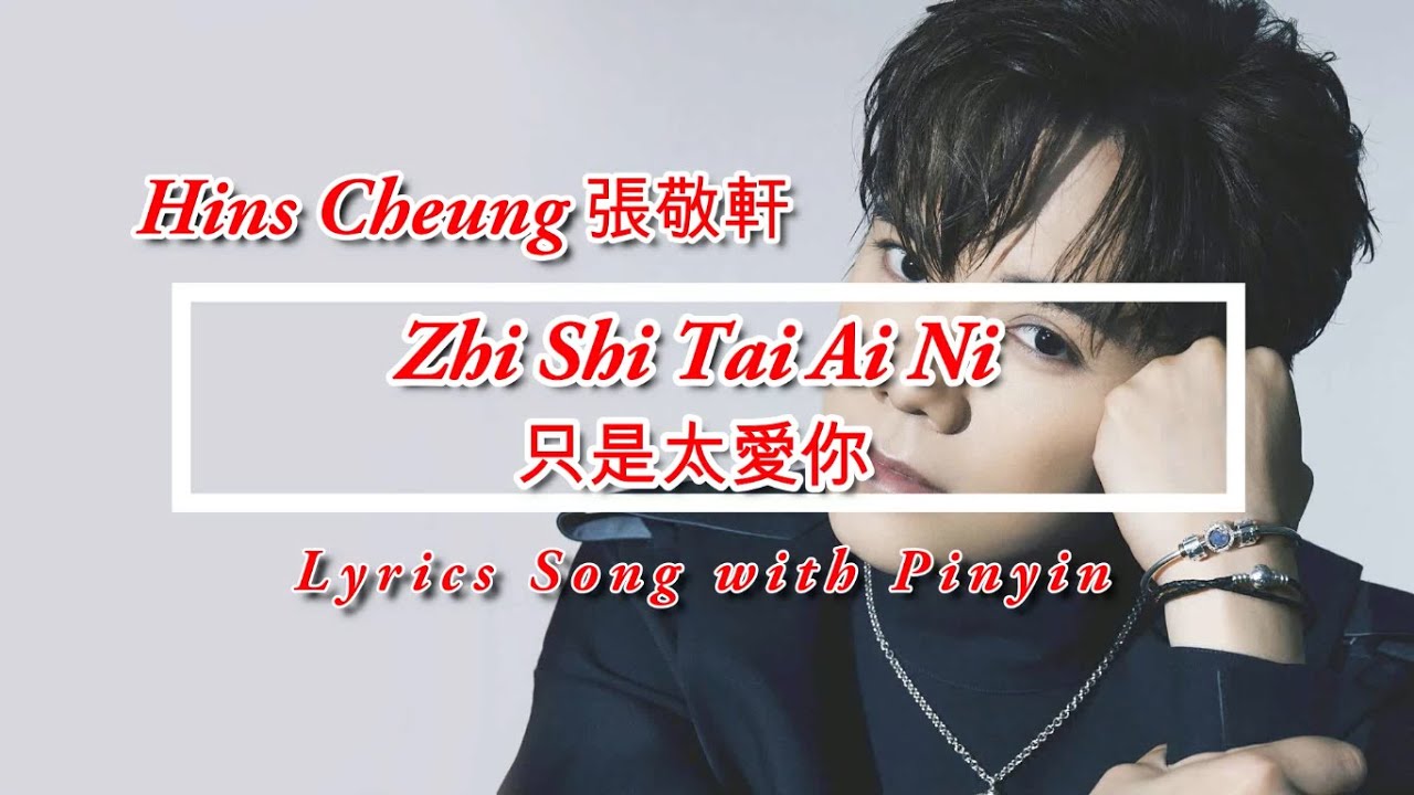Hins Cheung 張敬軒 - Zhi Shi Tai Ai Ni 只是太愛你 | Lyrics Song with Pinyin ...
