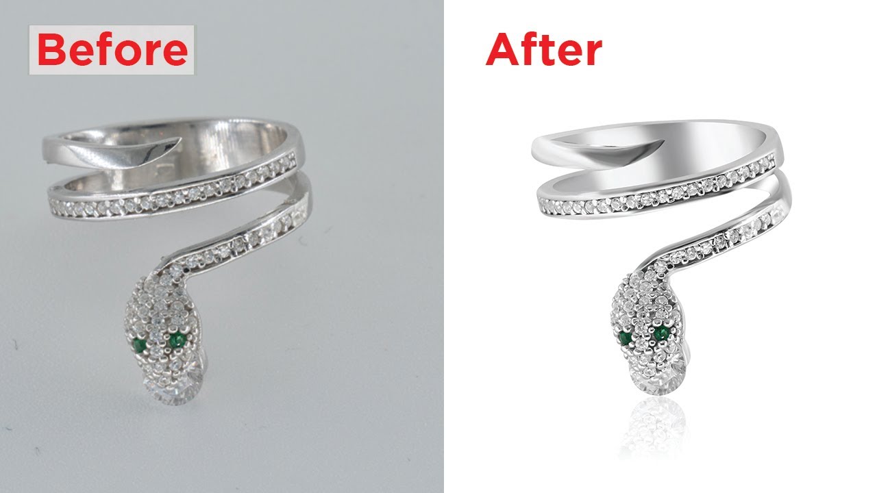 Best Jewelry Retouch & Jewelry Photo Retouching Photoshop Tutorial by ...