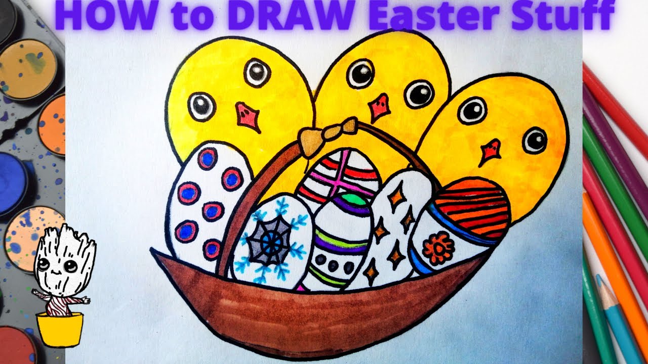HOW TO DRAW Easter Stuff - YouTube