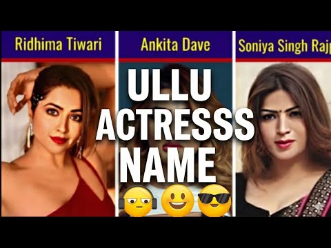 Famous Ullu❤️🩷💝Web Series Actress Real Names And Photos in 2025 (Latest)#ullu#webseries#darma 🔥🔥🔥💝