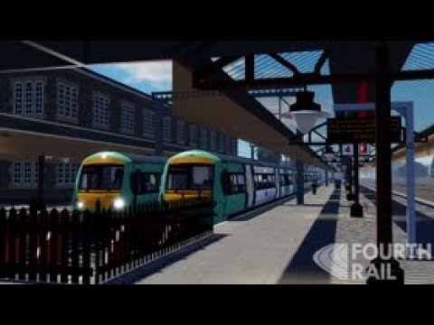 New Train Class 171 Southern British Railway Sneak Peek - YouTube