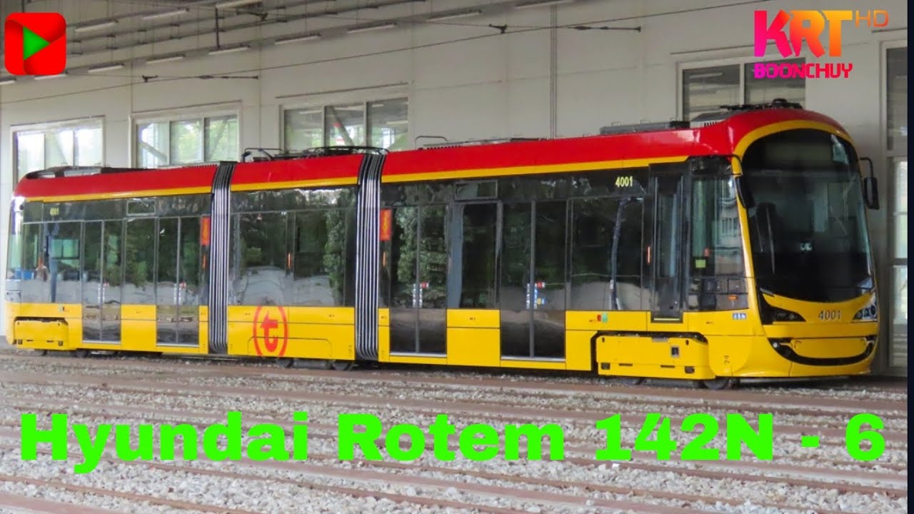 Hyundai Rotem 142N - 6 (Prima Aprilis) | KrT Boonchuy - YouTube