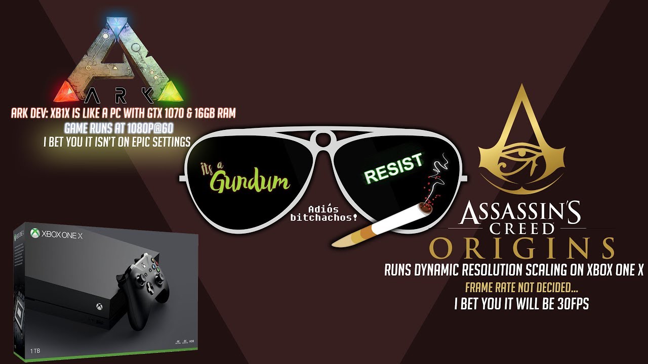 Assassin’s Creed Origins Runs Dynamic Resolution Scaling on Xbox one X ...