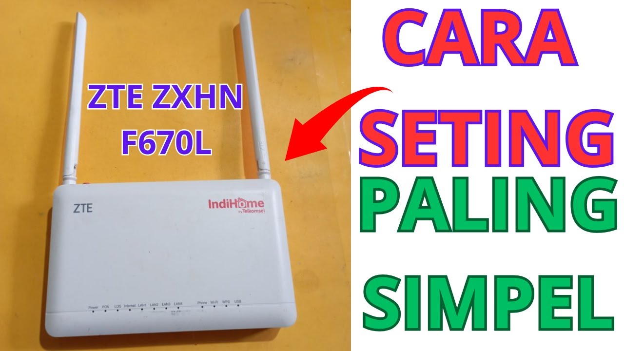 PASSWORD ZTE ZXHN F670L SUPER ADMIN - YouTube