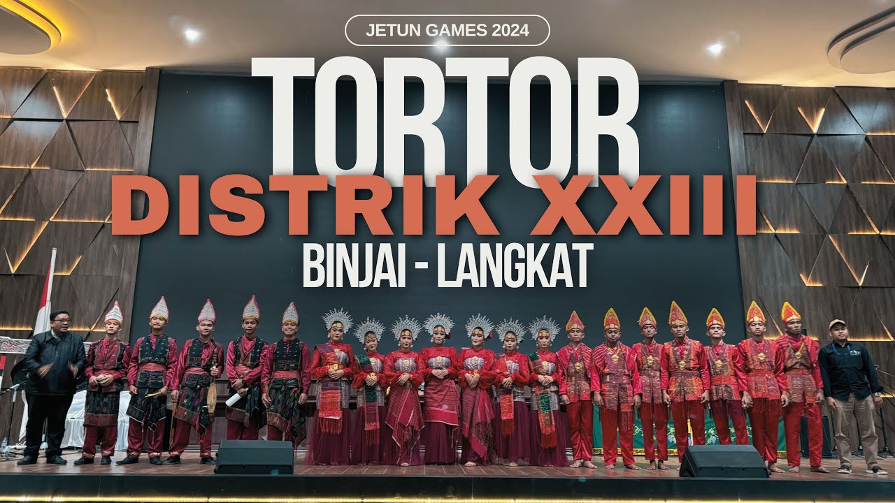 Tortor Distrik XXIII - Binjai Langkat - JETUN GAMES V HKBP 2024 - YouTube