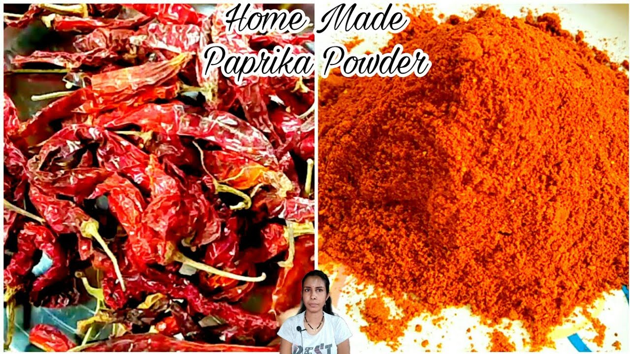 Make Your Paprika Powder at Home and Enhance The Curry Color with ...