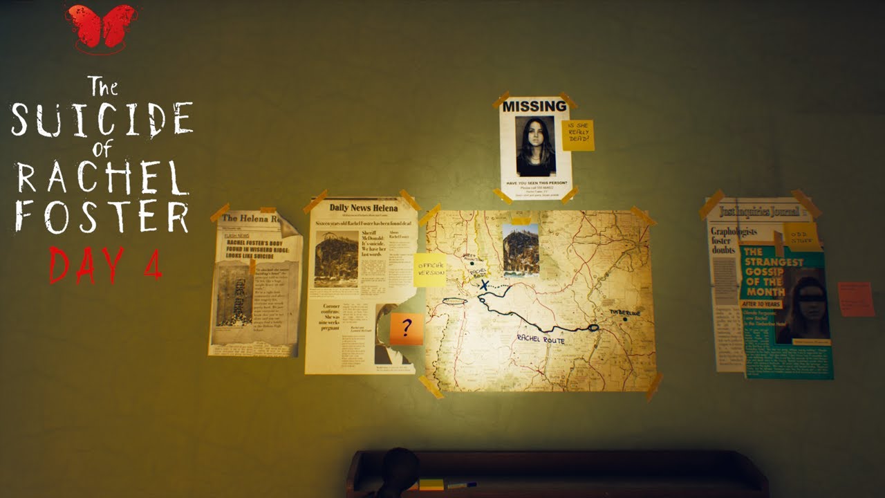 The Suicide of Rachel Foster: Day 4 | Playthrough | No Commentary - YouTube