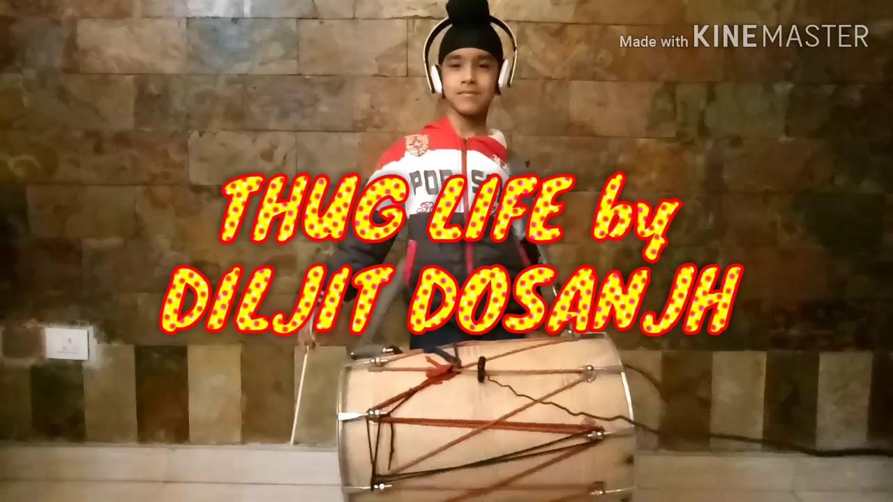 Beautifuly cover Diljit's new song. THUG LIFE - YouTube
