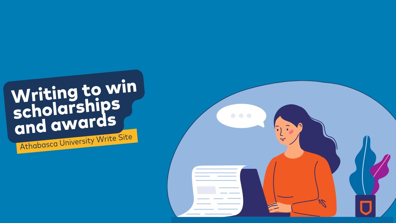 Writing to win scholarships and awards - YouTube