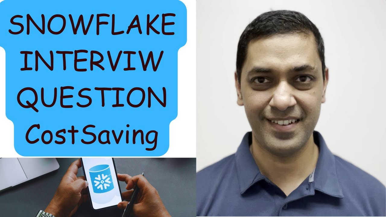 Snowflake Interview Questions:Cost Savings(2/2) - YouTube