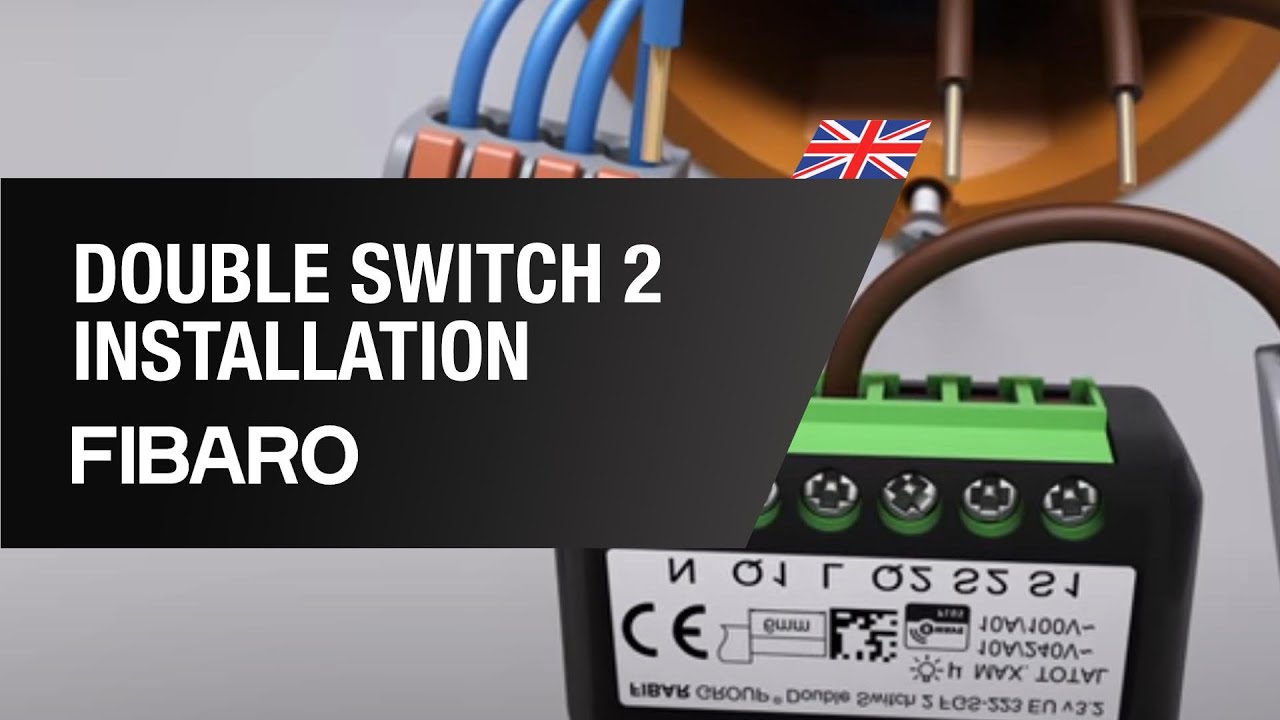 Double Switch 2 Installation - FIBARO | By Demes - YouTube