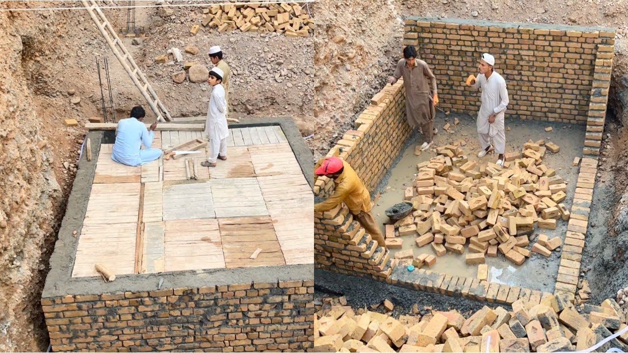 How under ground water tank is constructed| How to construct ...