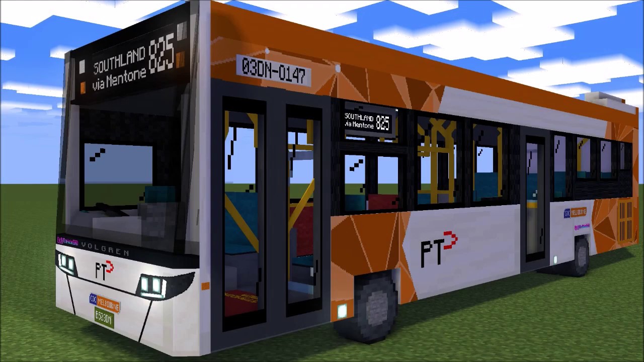 Volgren Optimus Minecraft/Mine-imator bus rig showcase - YouTube