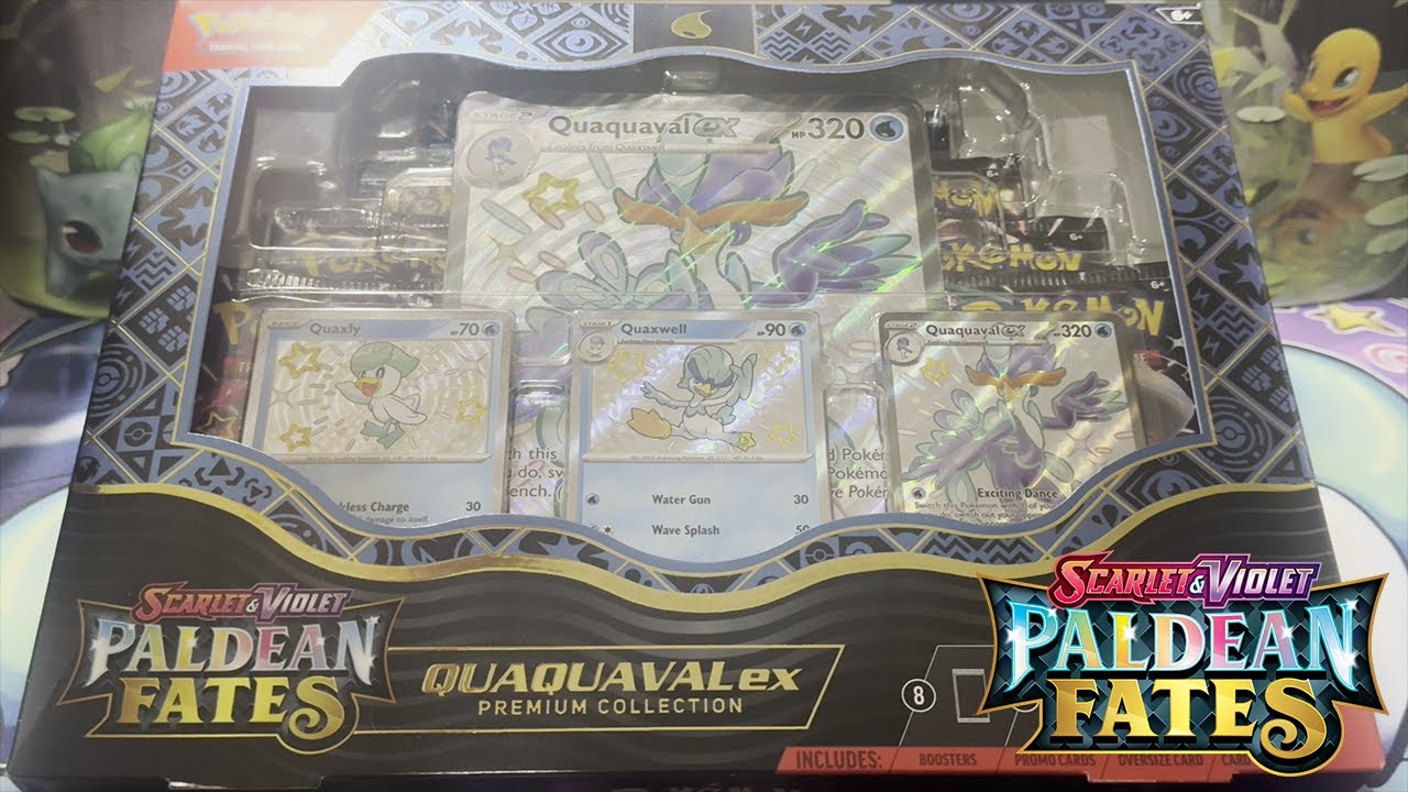 *Huge Special Illustration Rare Pulled* Pokémon Paldean Fates Quaquaval ...