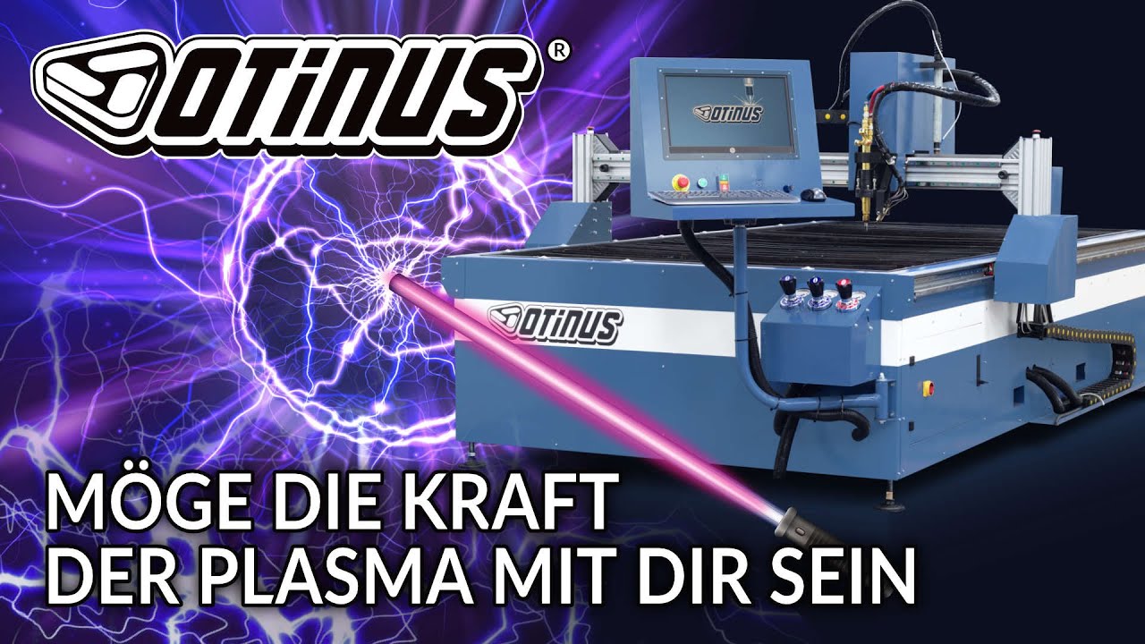 CNC-Otinus-Plasmaschneider Modells: CNC PCO-3015-AG - YouTube