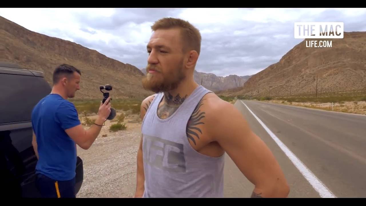 Conor McGregor Cardio training for UFC 202 - YouTube