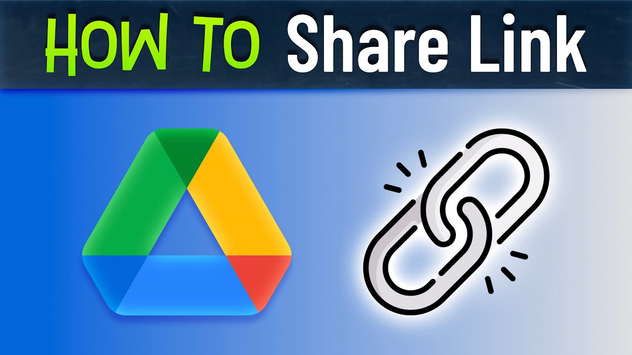 How to Create a Google Drive Link – Share Files Easily - YouTube